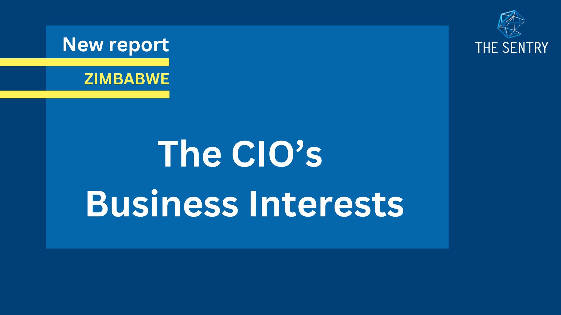 The CIO's Business Network - The Sentry