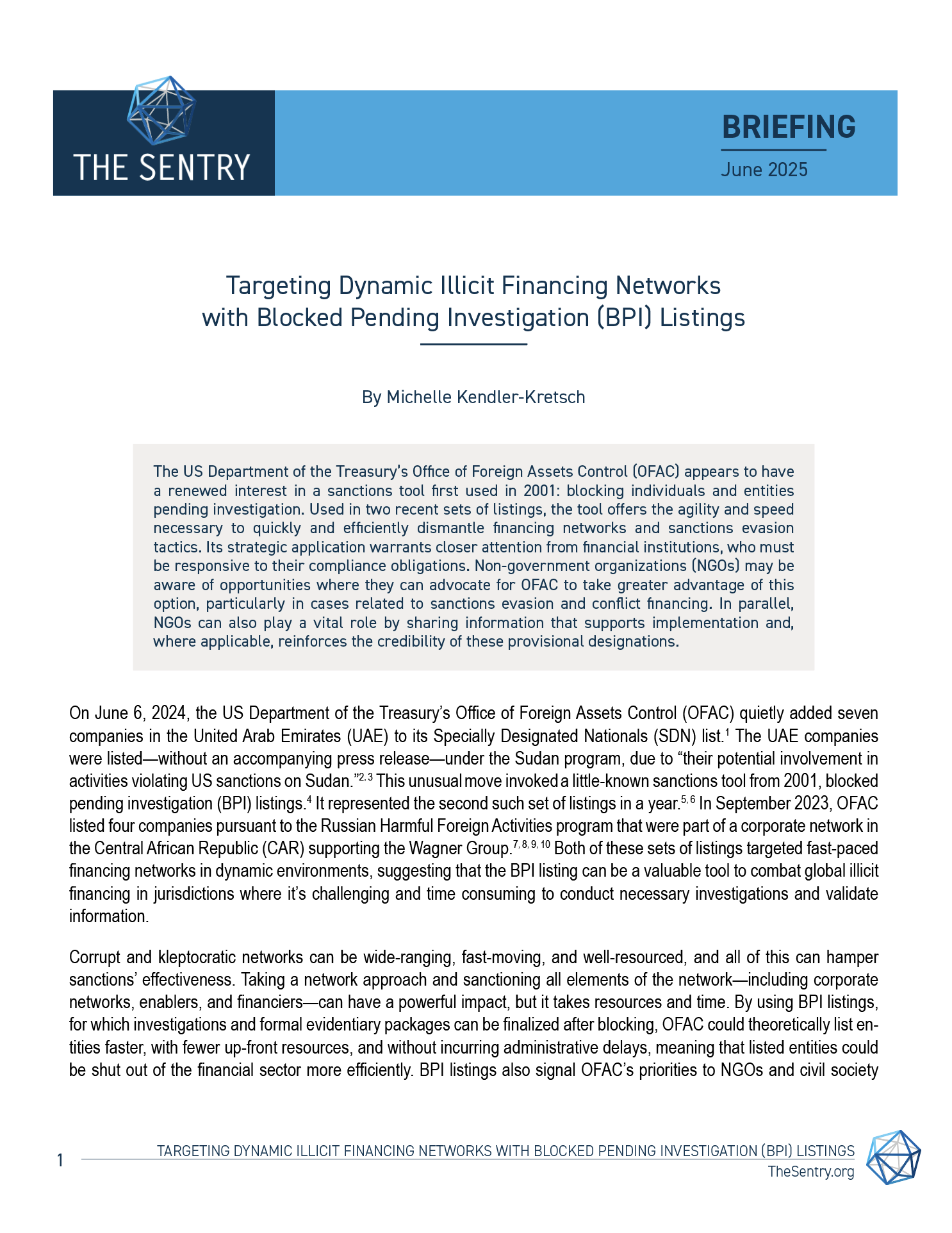 BPI-Cover - The Sentry